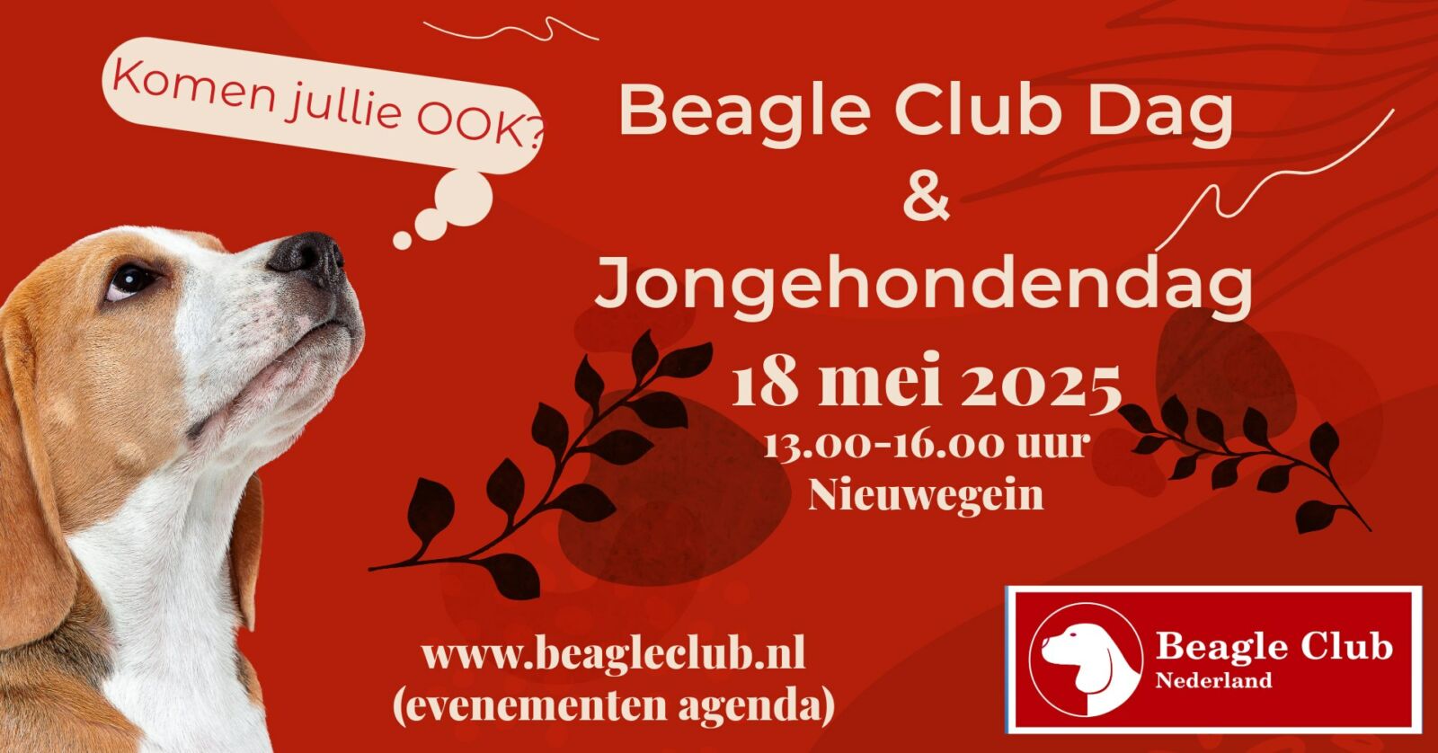 Zondag 18 mei: Beagle clubdag - Beagle Club